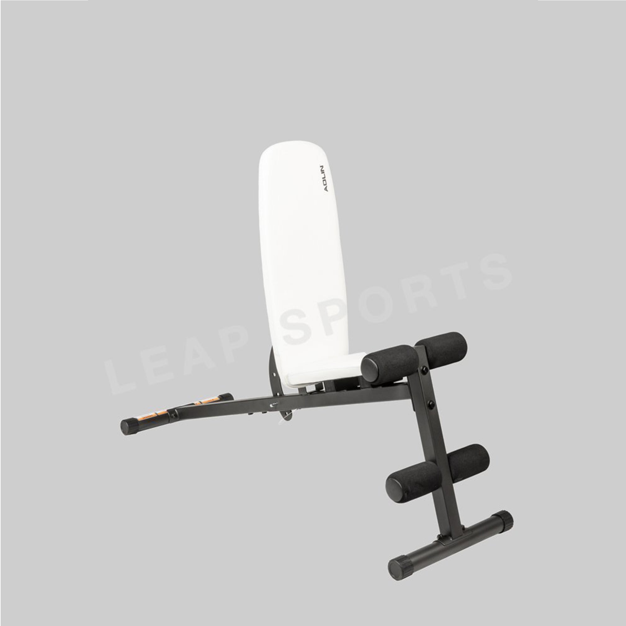 Leap Sports - White Crunch Bench - Fitness Equipment – LEAP SPORTS TORONTO