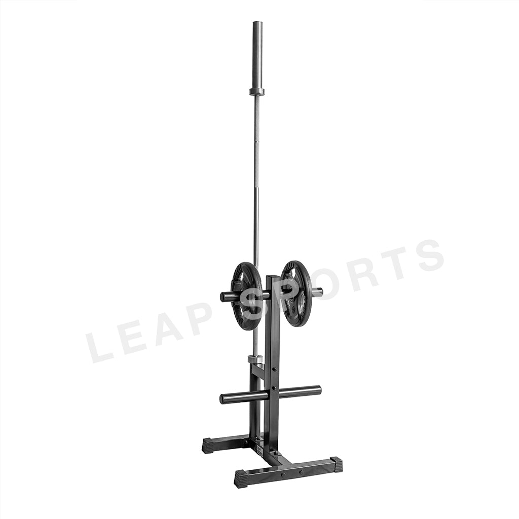 Leap Sports - Two Inch Olympic Weight Rack with Bar Holder – LEAP SPORTS